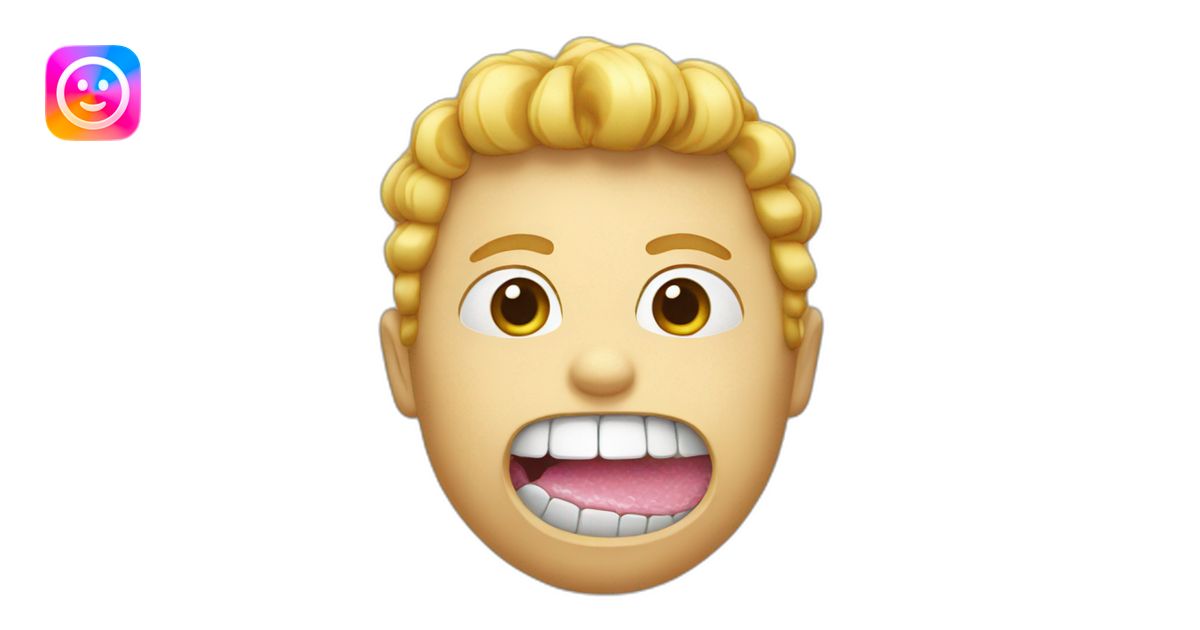 Chewing-gum emoji | AI Emoji Generator