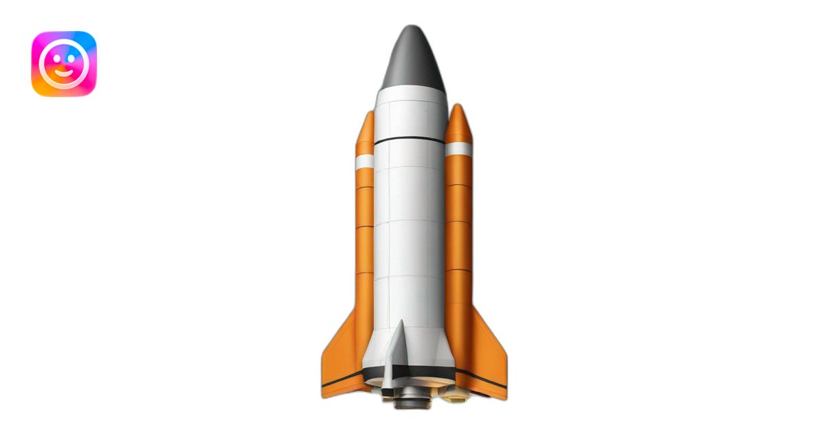 nasa-rocket emoji | AI Emoji Generator