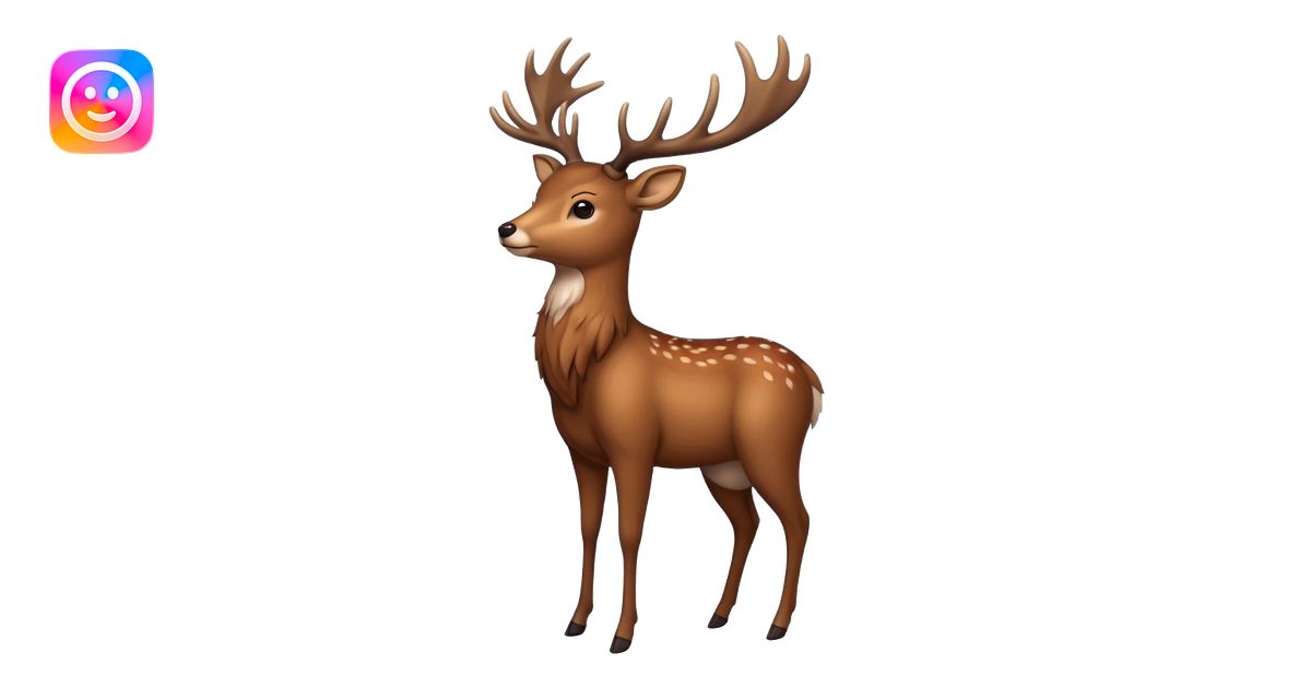 deer full body emoji | AI Emoji Generator