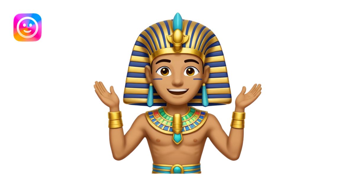 Discord emoji for "RA Silkroad", Ancient Egyptian theme, funny Pharaoh ...