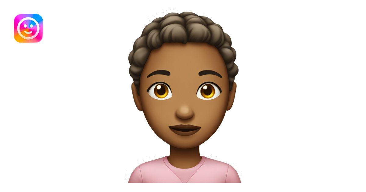 Girl giving side eye emoji | AI Emoji Generator