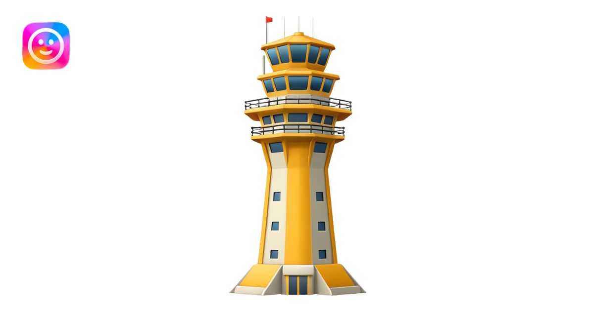 air traffic control tower emoji | AI Emoji Generator