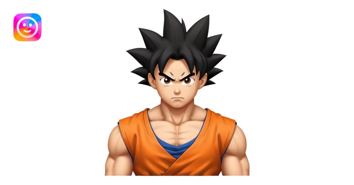 Goku from Dragon Ball emoji | AI Emoji Generator