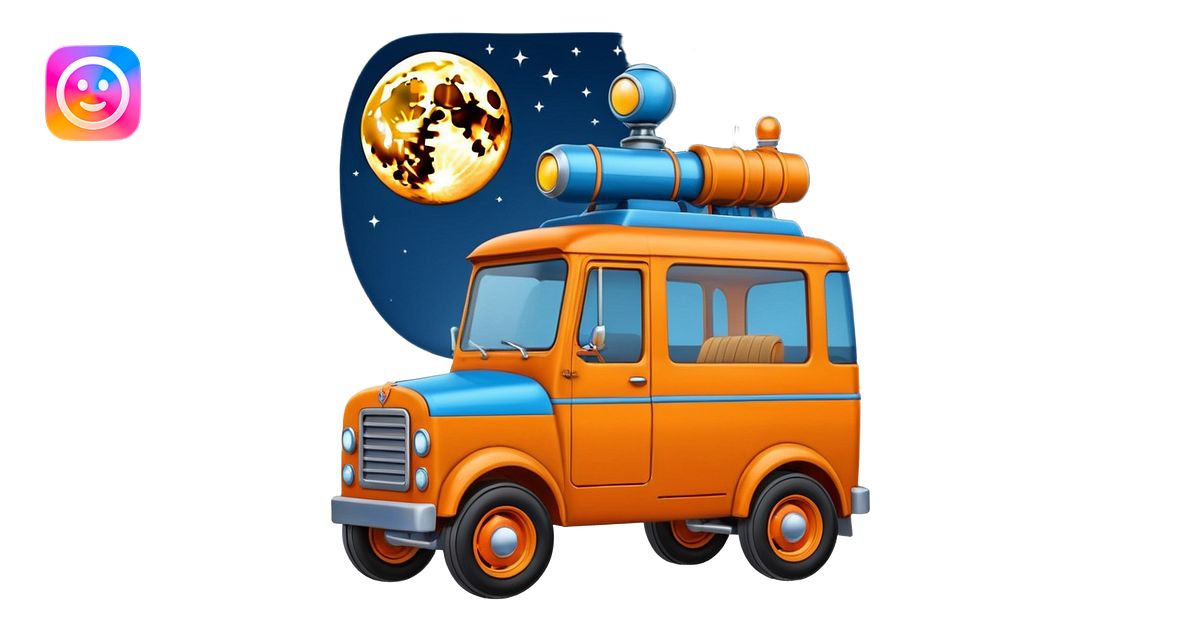 antique tall truck robotic twenty passenger Moon rover Scooby Doo ...