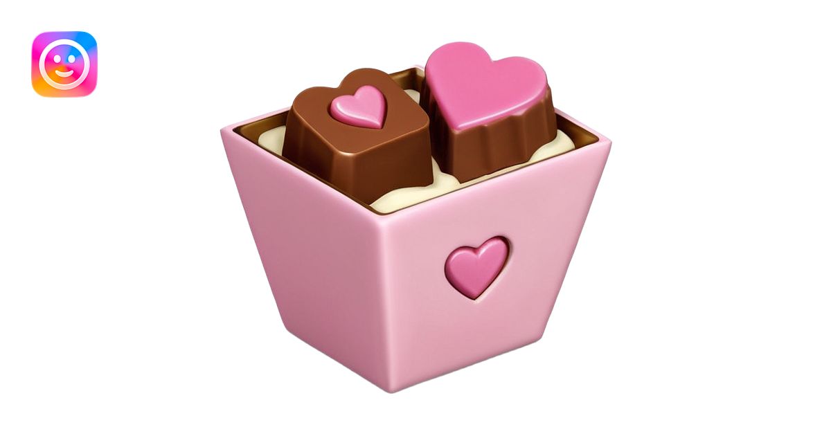 Two square milk chocolate 2 pralines only, Each praline is a sharp ...