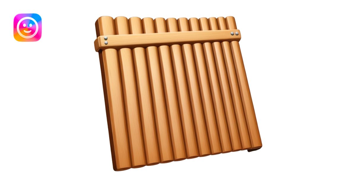 Pan Flute emoji | AI Emoji Generator