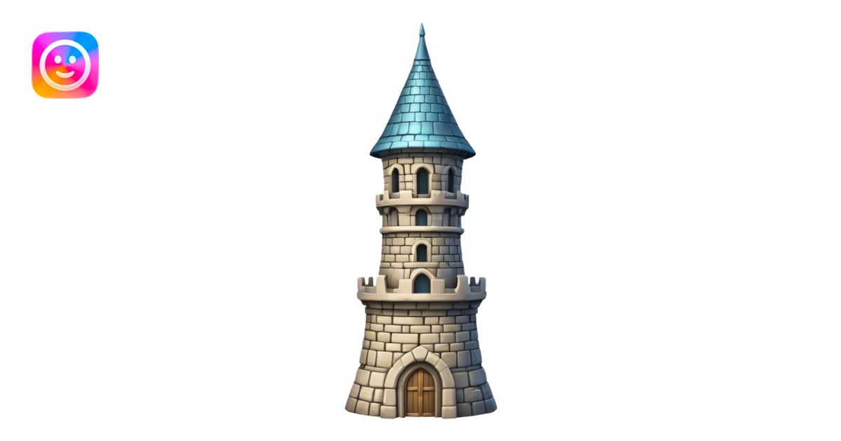 fantasy tower emoji | AI Emoji Generator