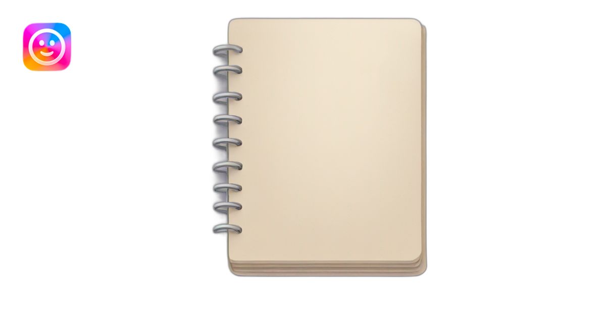 notebook emoji | AI Emoji Generator