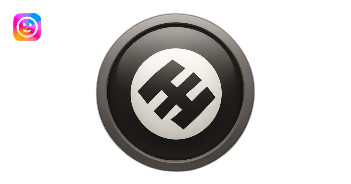 Nazi Swastika flag nice emoji | AI Emoji Generator