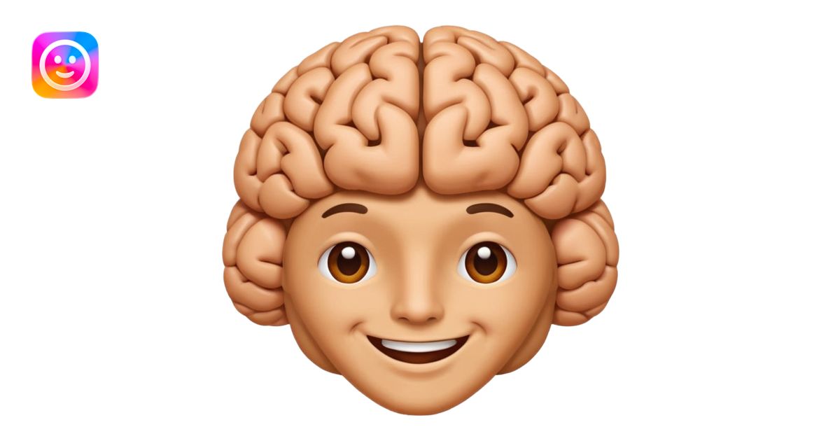 Brain moser emoji | AI Emoji Generator