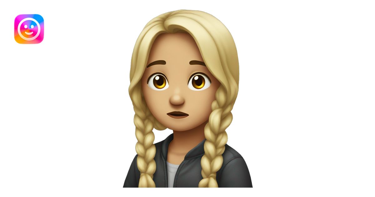 Hiena triste emoji | AI Emoji Generator