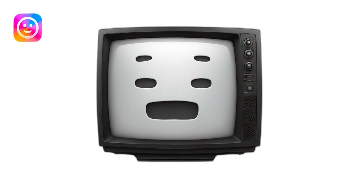 HD television emoji | AI Emoji Generator