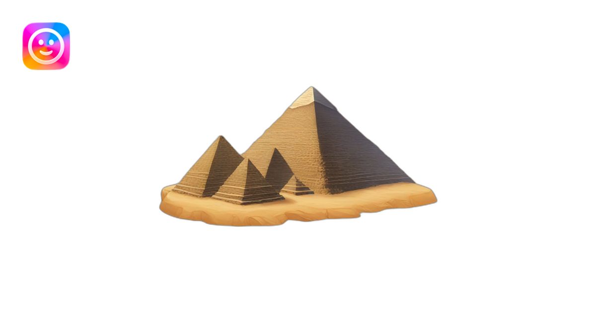 pyramids emoji | AI Emoji Generator