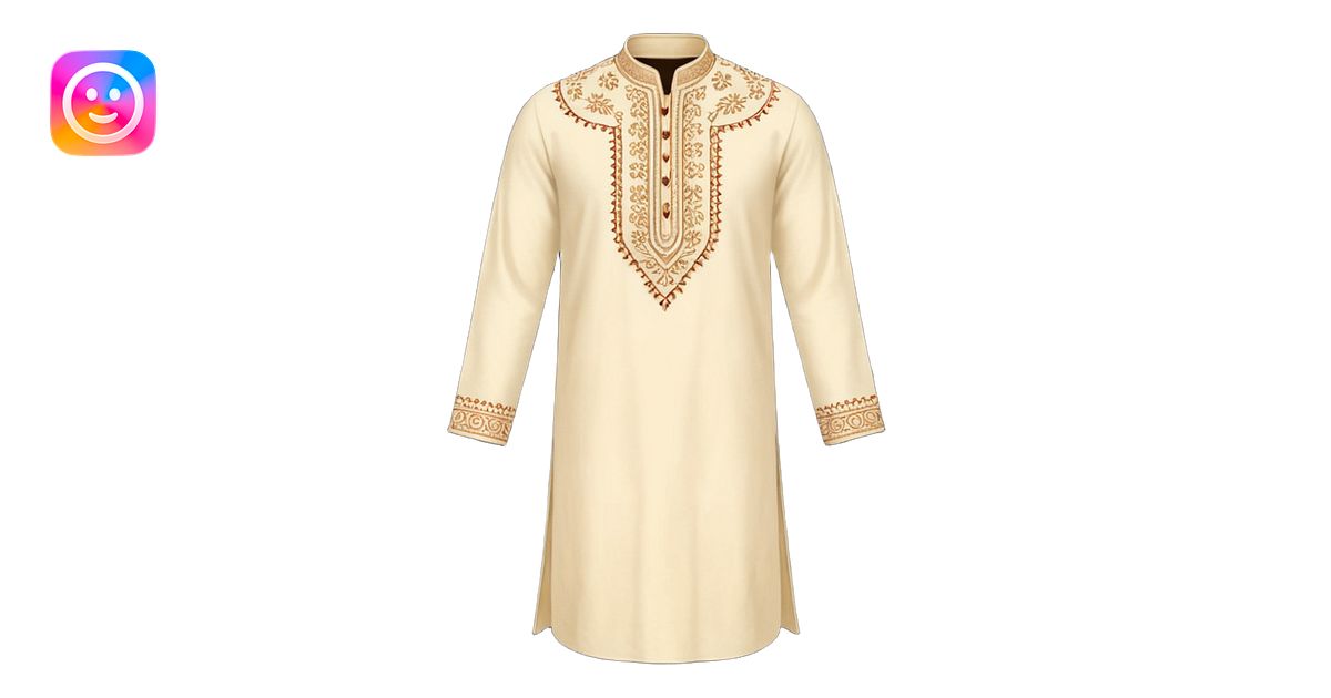 indian kurta emoji | AI Emoji Generator
