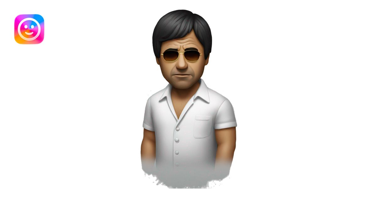 Scarface emoji | AI Emoji Generator