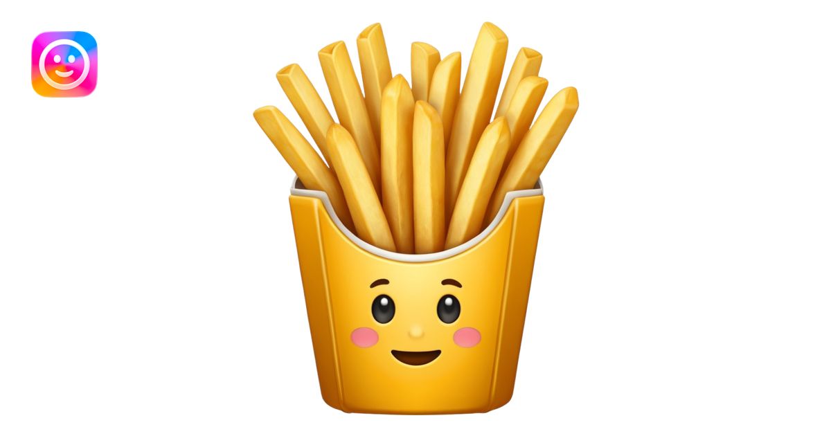 french fries emoji | AI Emoji Generator