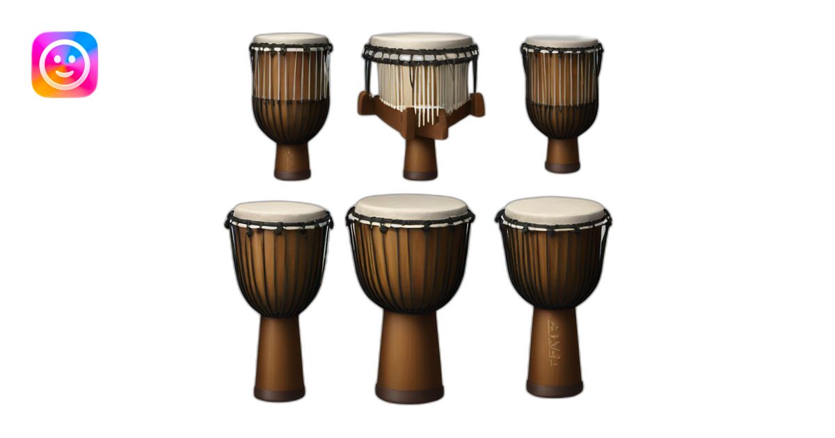 Preset_358 it's a slavic Percussion instruments emoji | AI Emoji Generator