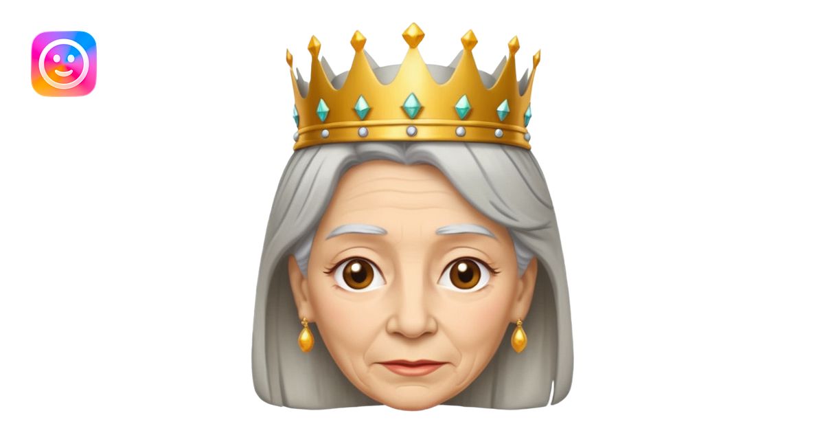 Queen old emoji | AI Emoji Generator