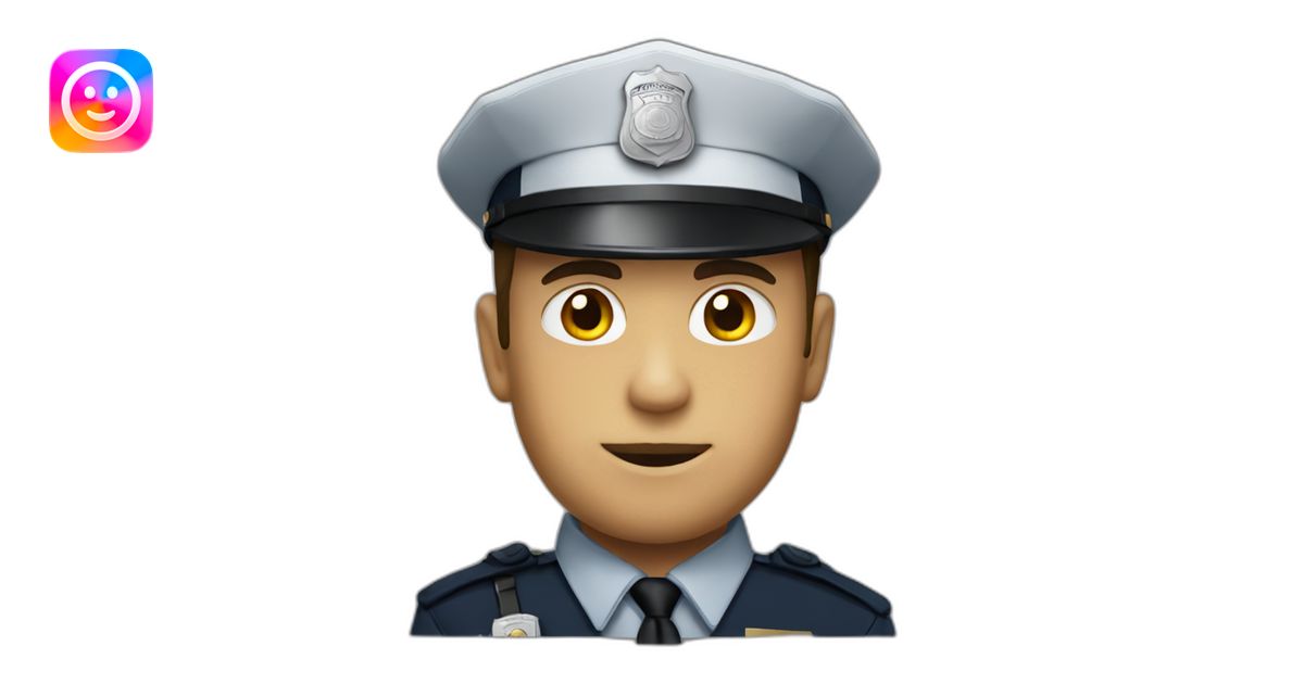 Cop emoji | AI Emoji Generator