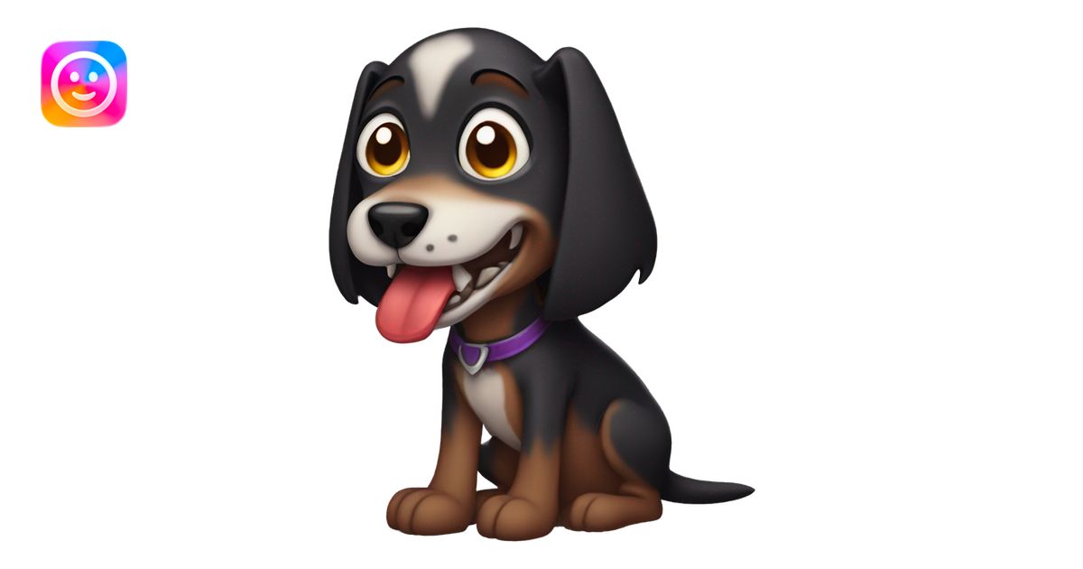 Vampire dog emoji | AI Emoji Generator