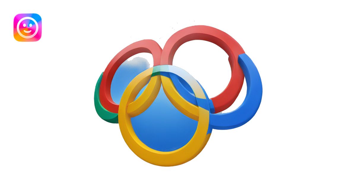 olympic logo emoji | AI Emoji Generator
