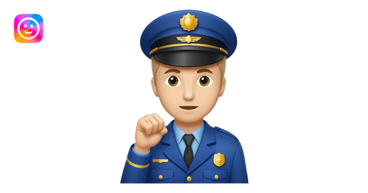 Ticket inspector with punch,Train Crew. emoji | AI Emoji Generator