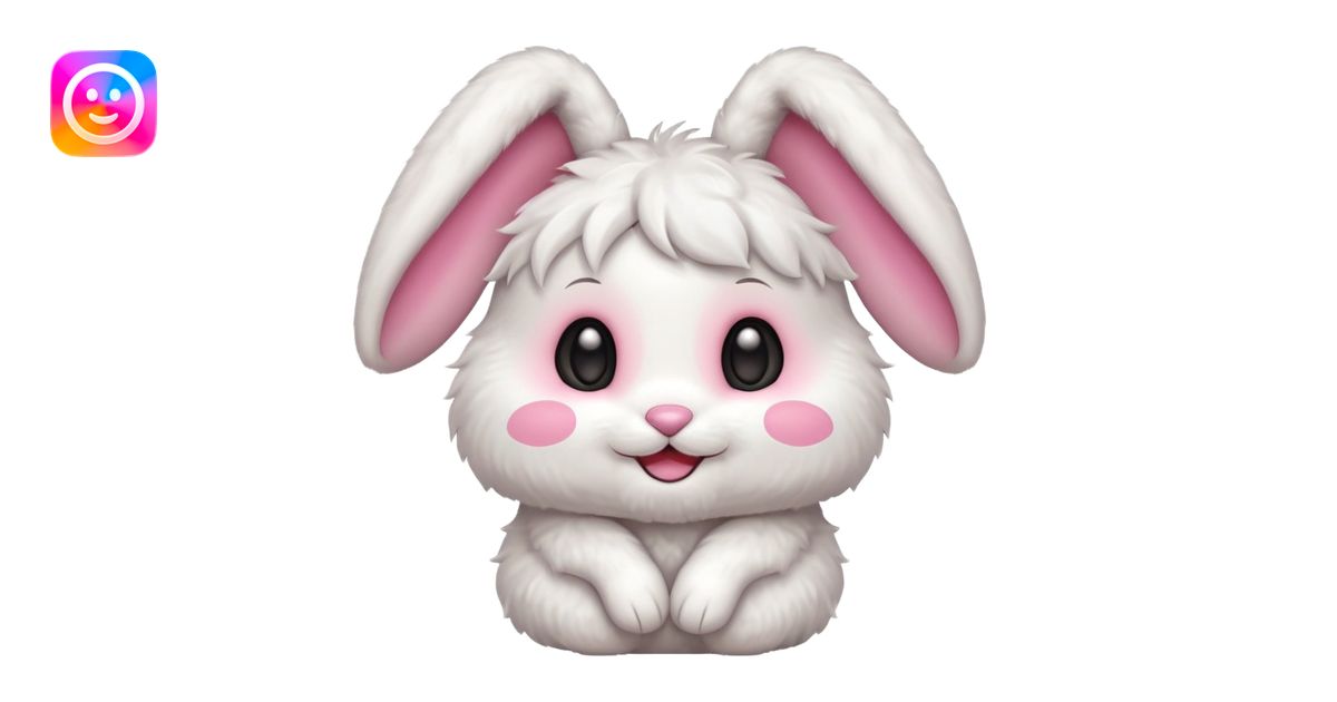 chibi bunny emoji | AI Emoji Generator