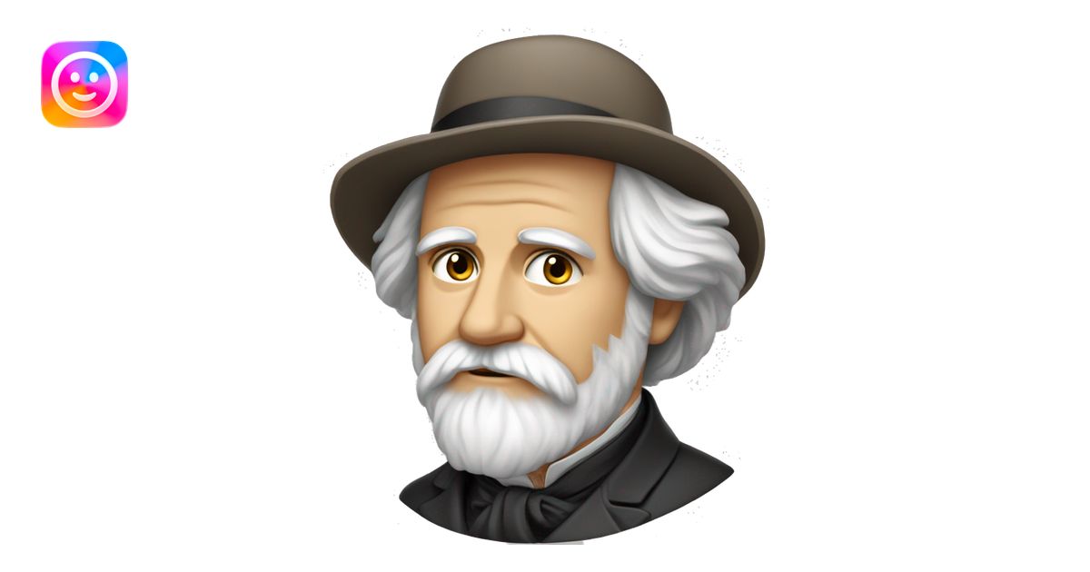 Ivan Turgenev russian author emoji | AI Emoji Generator