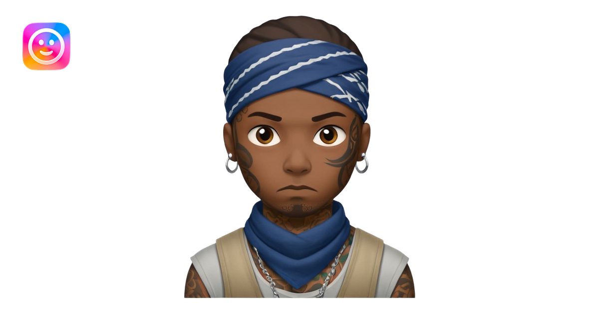 A gang member emoji | AI Emoji Generator