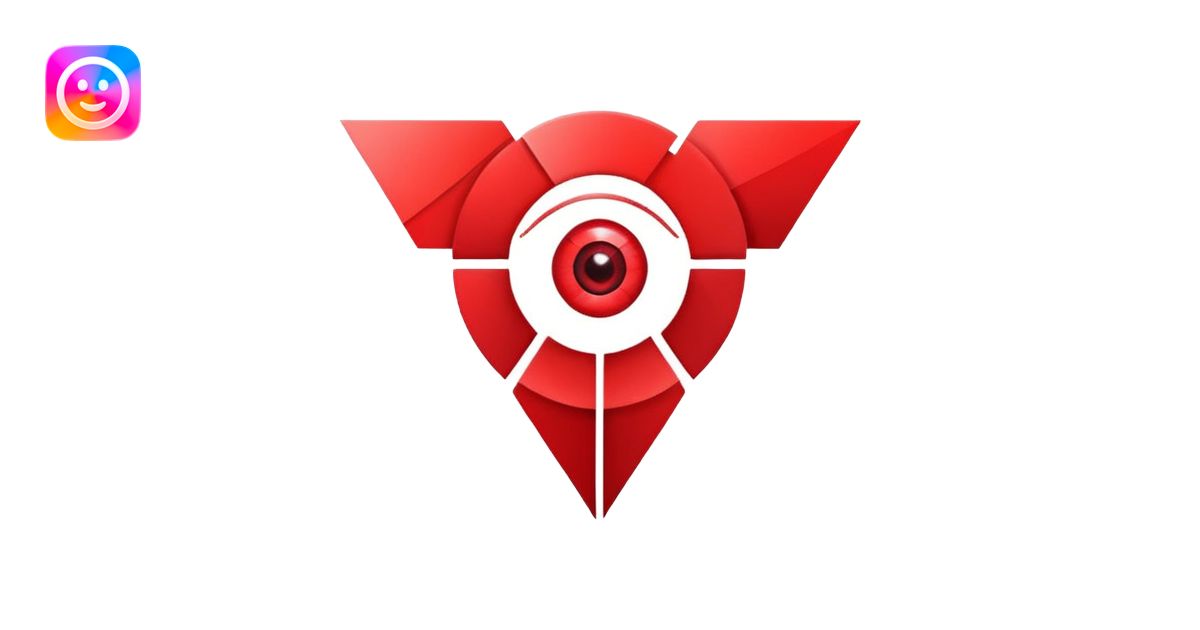 Eye-catching logo for MedSignal, red pulse cutting through geometric ...