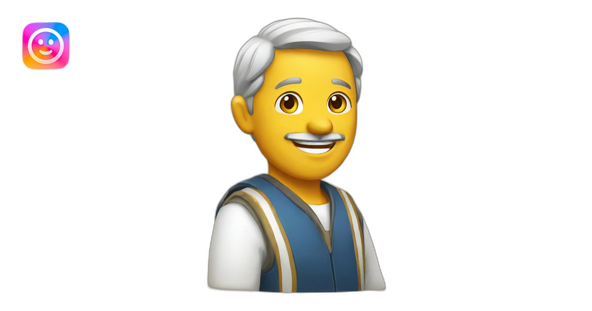 Happy merchant emoji | AI Emoji Generator