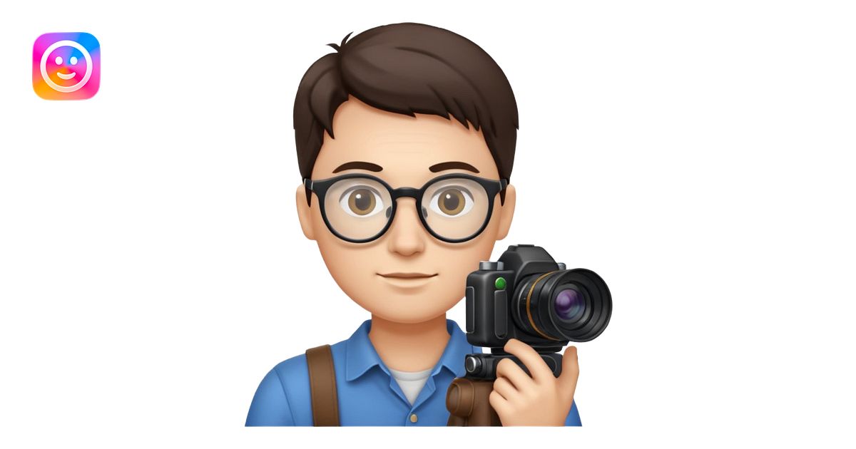 photographer back to me emoji | AI Emoji Generator