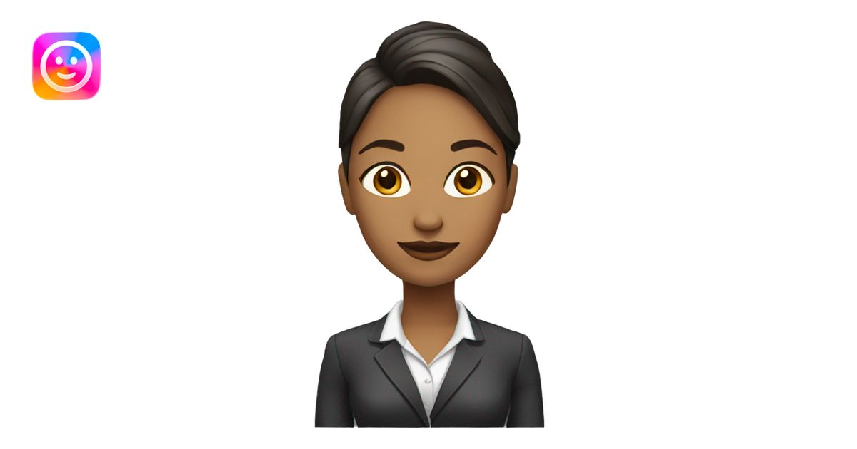 youn business women emoji | AI Emoji Generator