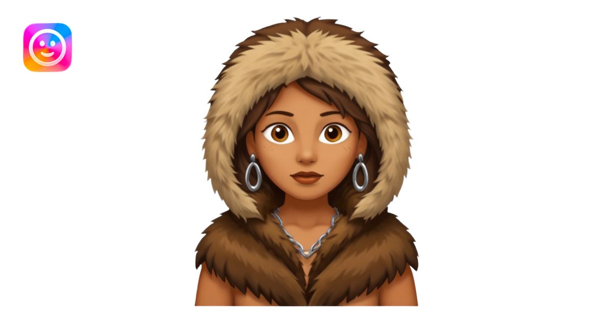 cave woman emoji | AI Emoji Generator