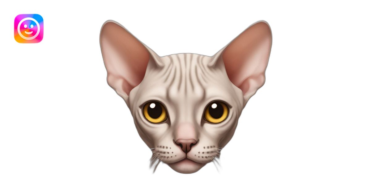 sphynx cat emoji | AI Emoji Generator