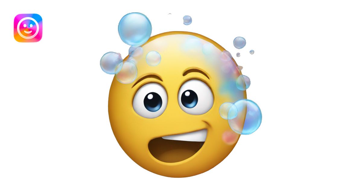 bubbles emoji | AI Emoji Generator