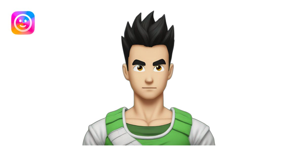 Gohan realist emoji | AI Emoji Generator