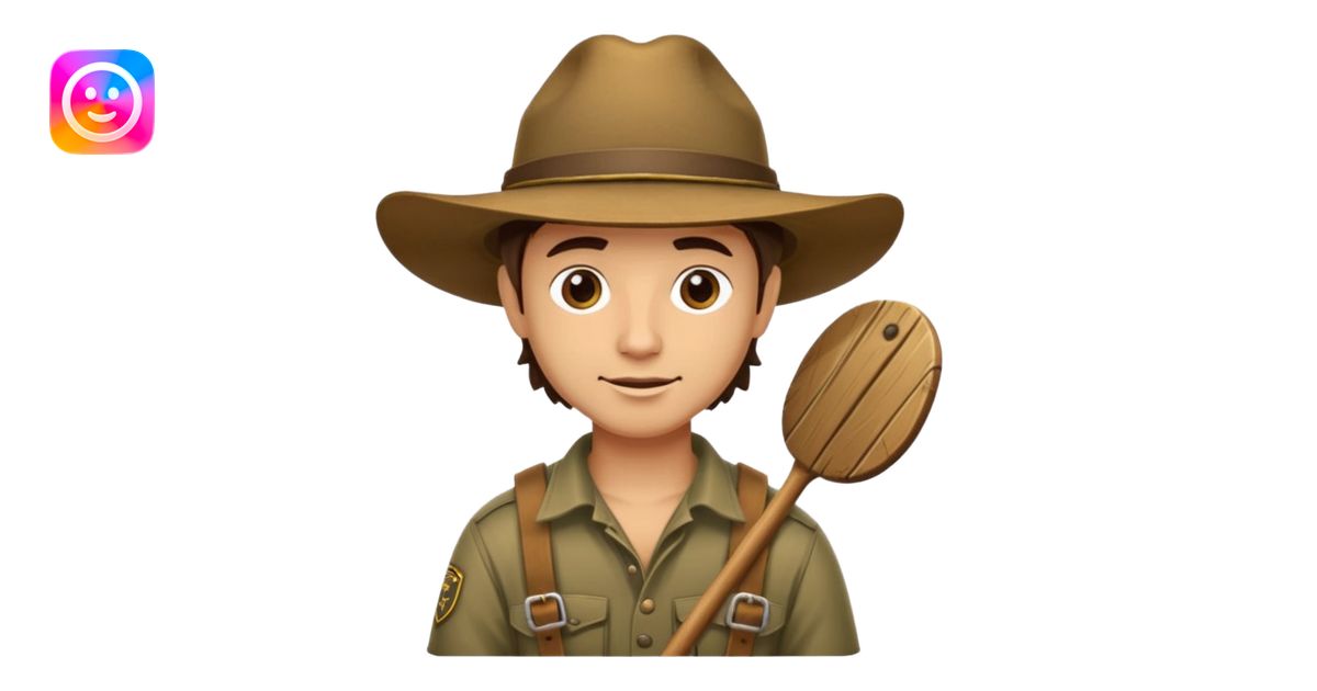 ranger on a raft emoji | AI Emoji Generator