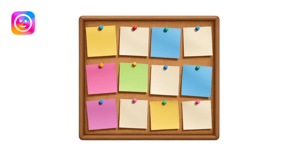 bulletin board emoji | AI Emoji Generator