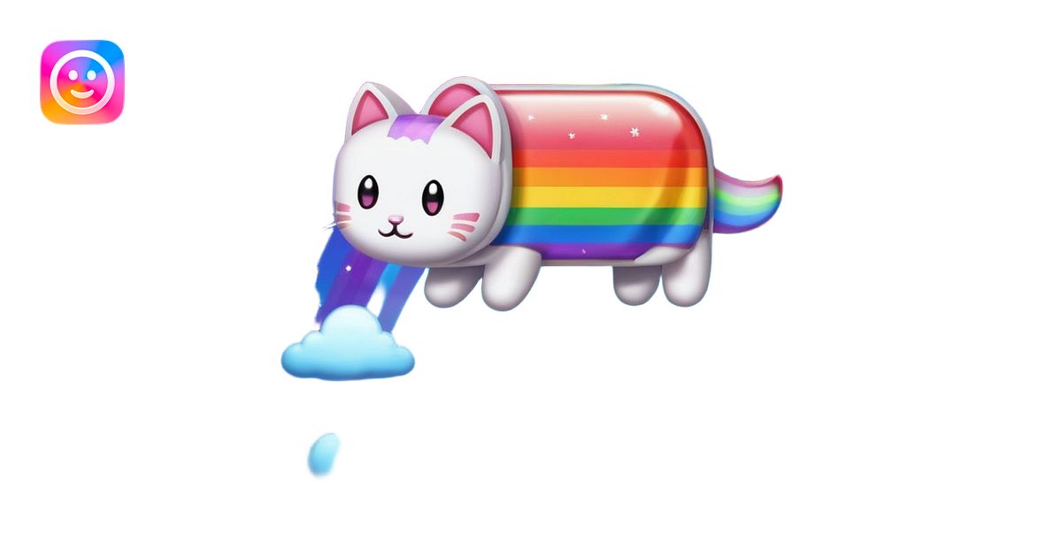 nyan cat emoji | AI Emoji Generator