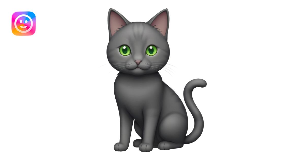 full body solid dark grey cat with green eyes, white paws and white ...
