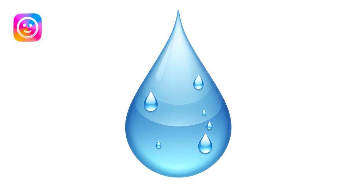 droplet emoji | AI Emoji Generator