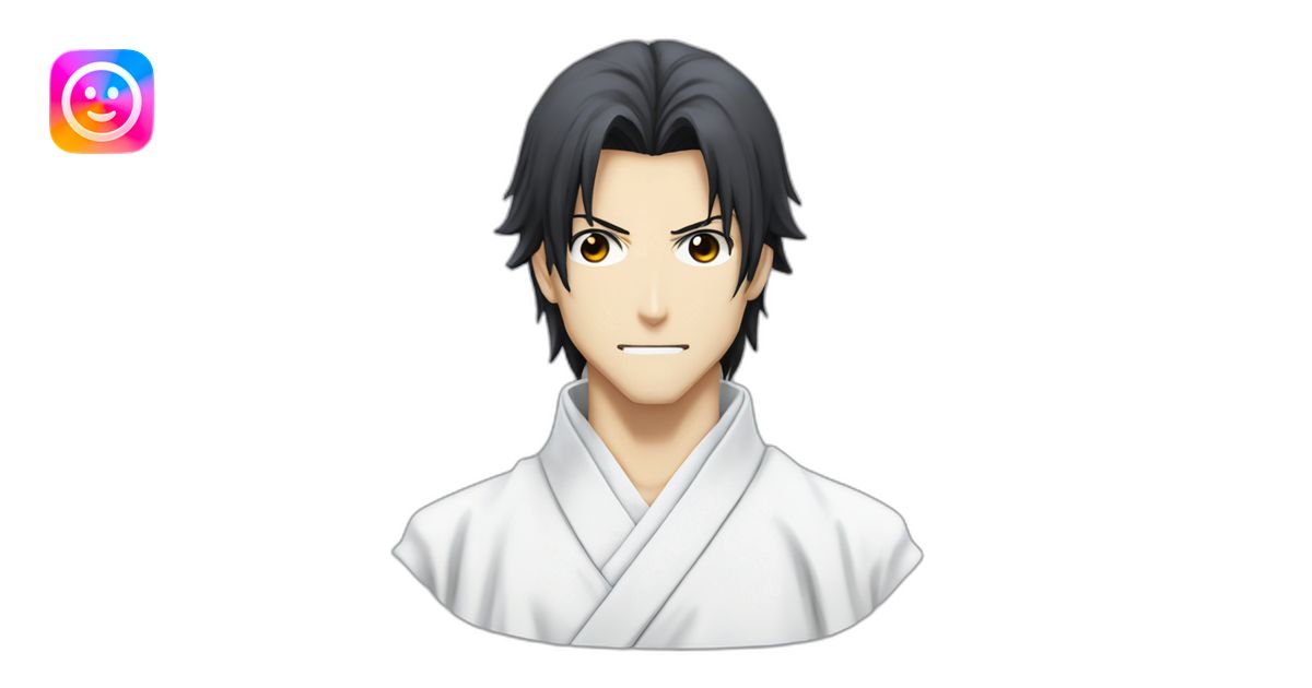 aizen sousuke from anime bleach emoji | AI Emoji Generator