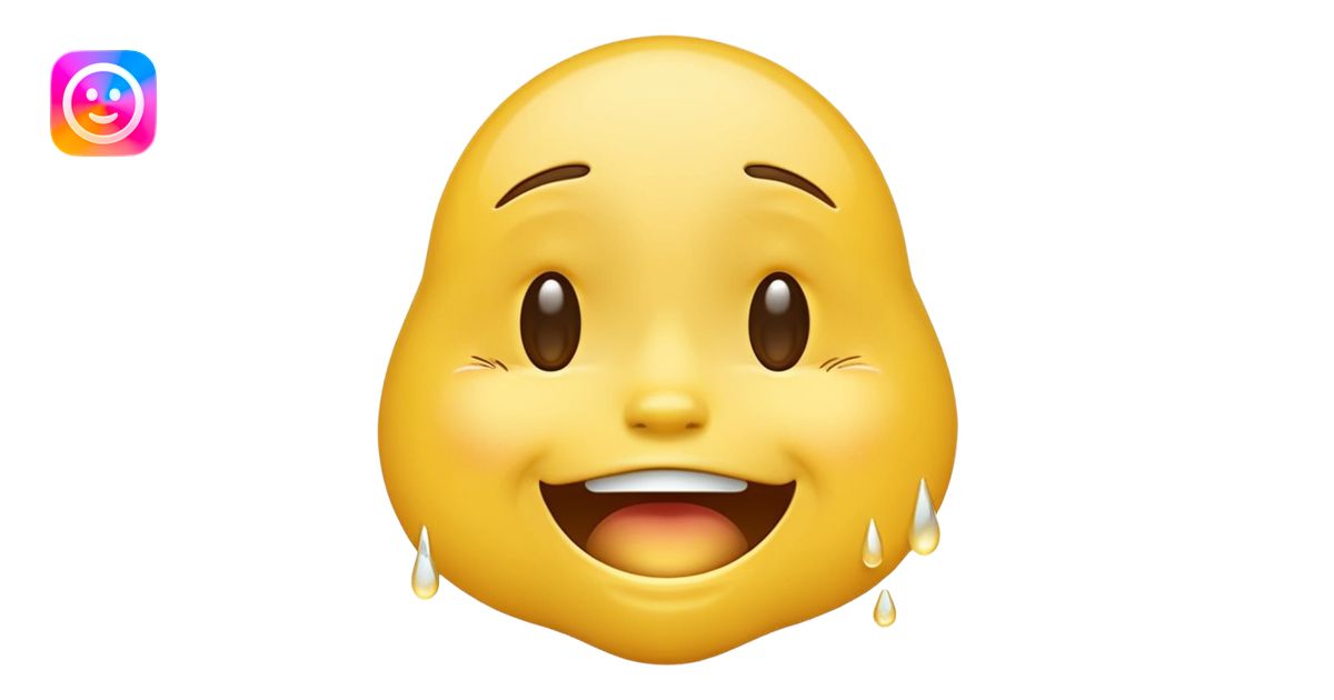 crying laughing emoji emoji | AI Emoji Generator