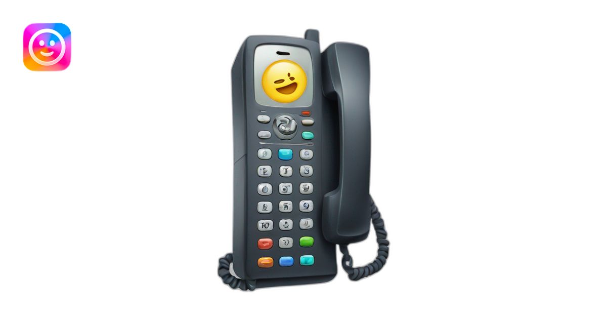 Un téléphone emoji | AI Emoji Generator