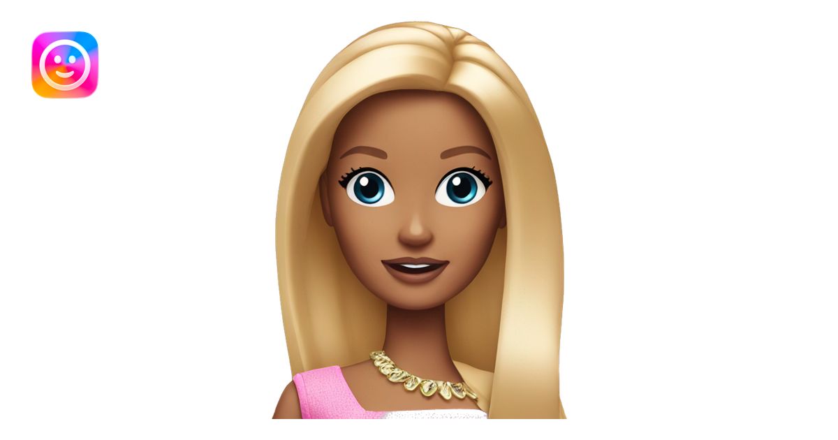 barbie emoji | AI Emoji Generator