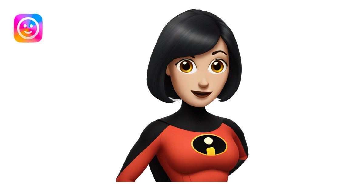 Mrs incredible emoji | AI Emoji Generator