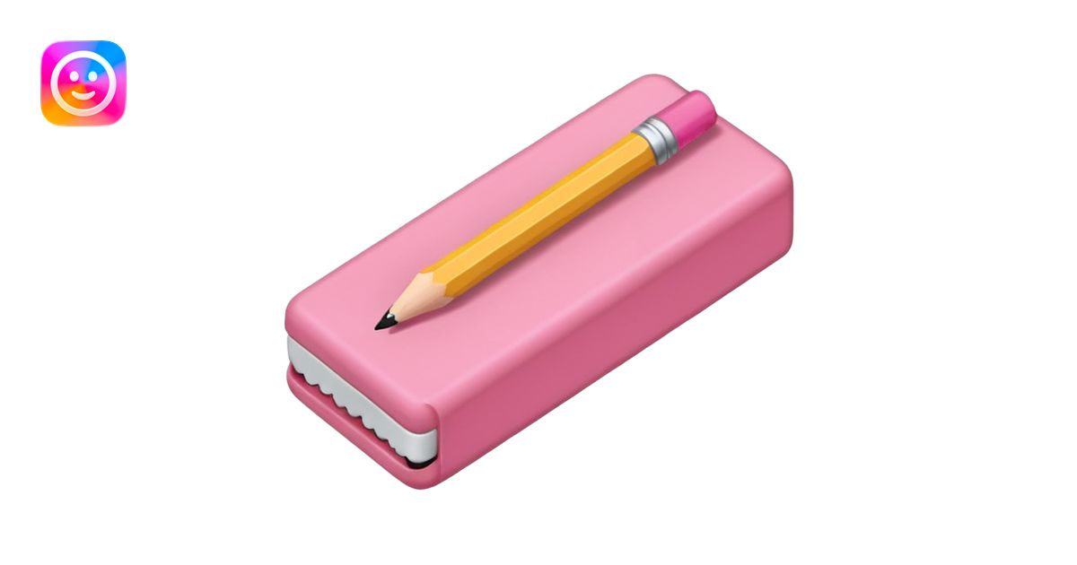 Create rubber (used for rubbing off work) emoji | AI Emoji Generator
