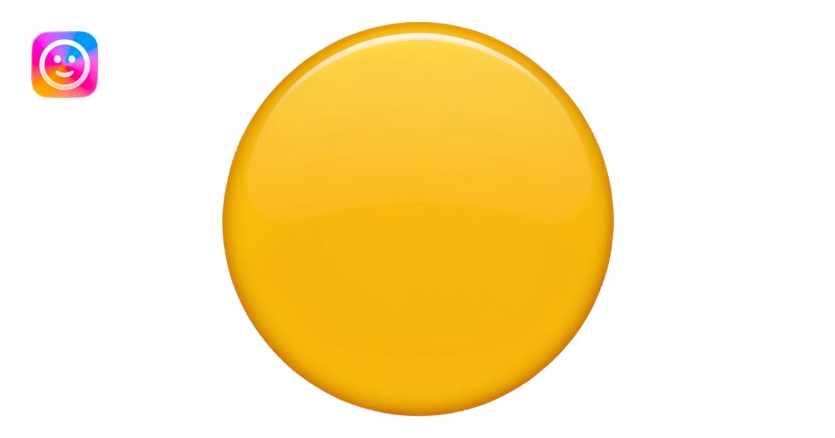 a circle emoji emoji | AI Emoji Generator