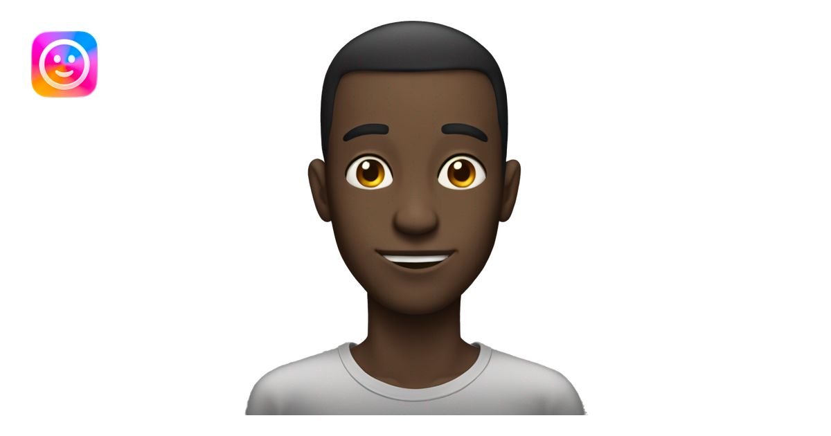 Extremely skinny guy emoji | AI Emoji Generator